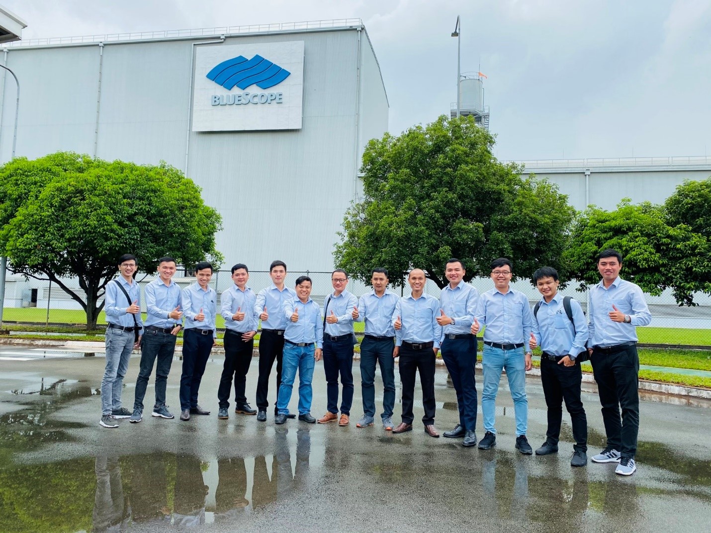 A visit to BlueScope Steel Factory | BM Windows