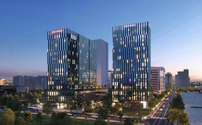 Cobi Tower và giải pháp vật liệu xanh terracotta