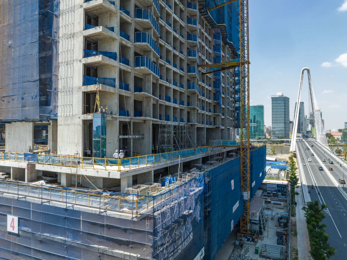 Những panel đầu tiên của The Opera – The Metropole Thủ Thiêm