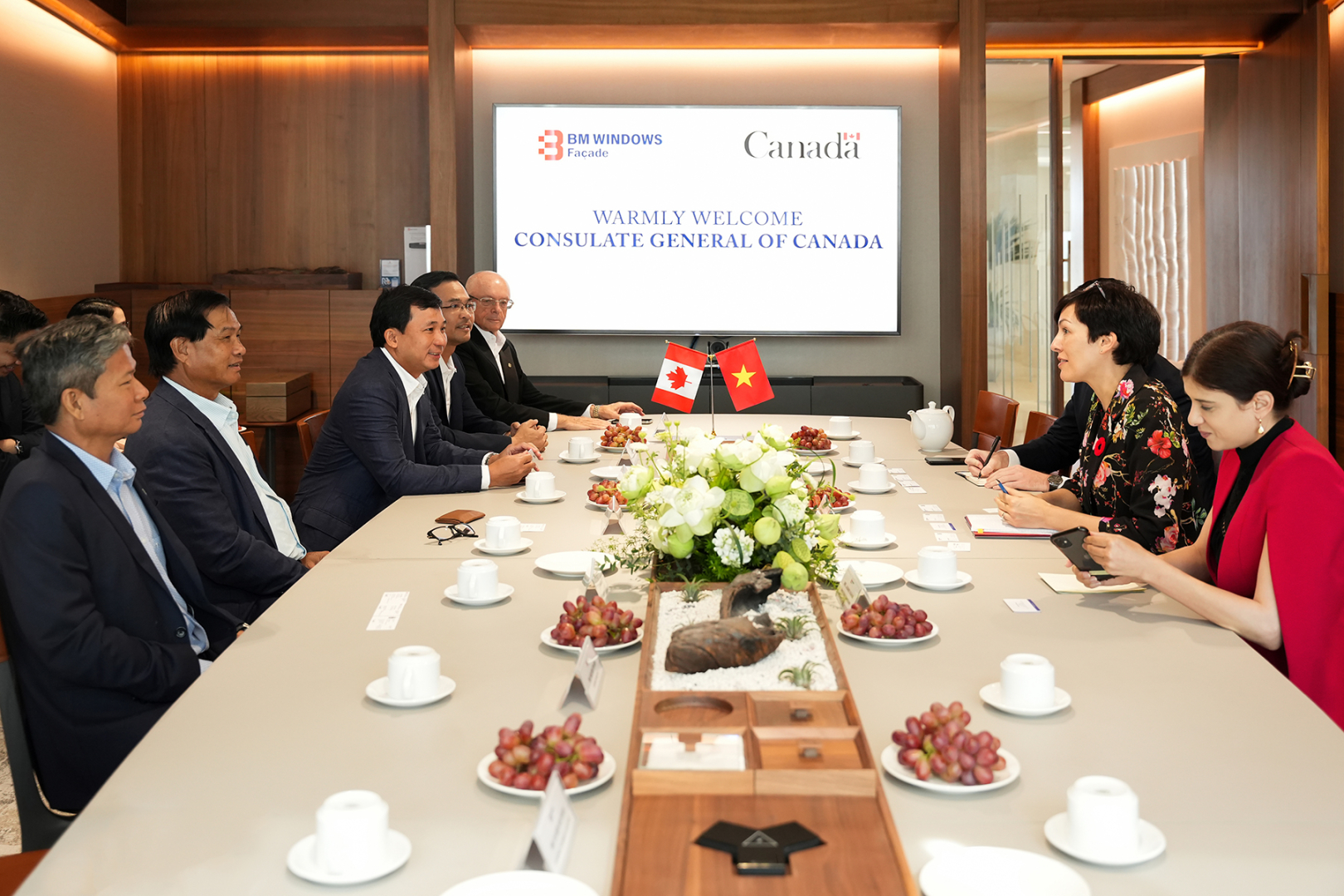 Consulate General of Canada Visits BM Windows | BM Windows