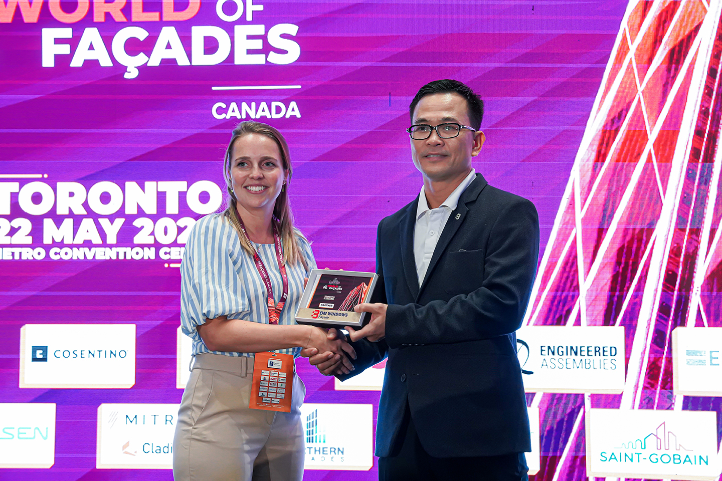 BM Windows participated in Zak World of Façades and the journey to ...