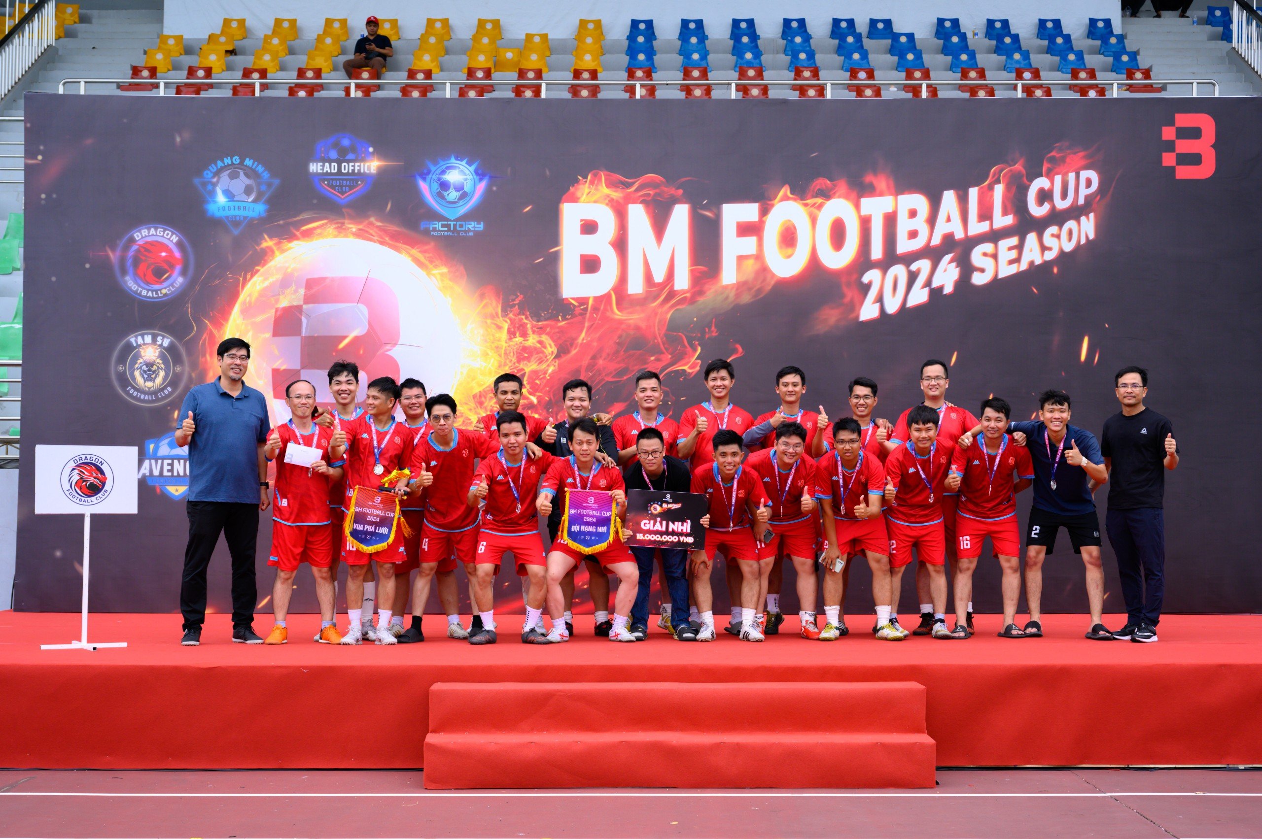 Những khoảnh khắc đáng nhớ trên sân cỏ BM Football Cup 2024