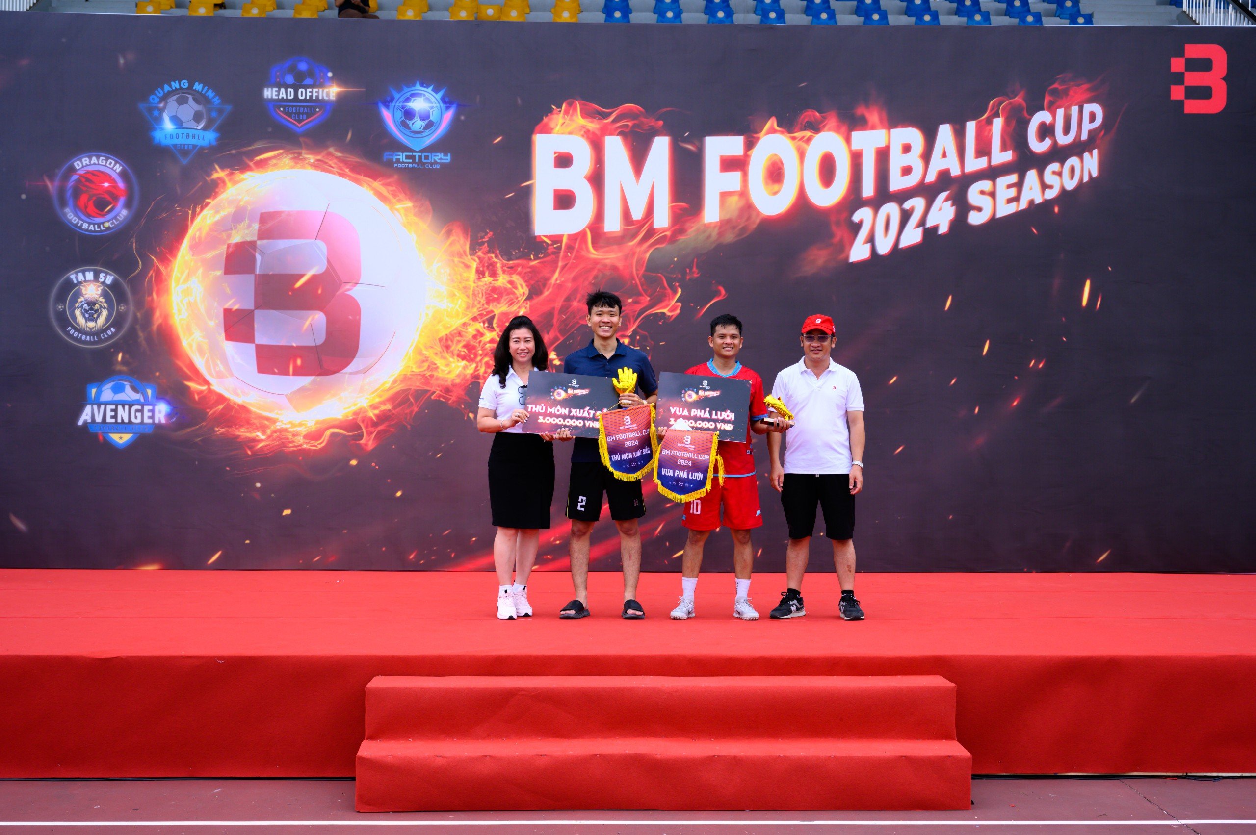 Những khoảnh khắc đáng nhớ trên sân cỏ BM Football Cup 2024