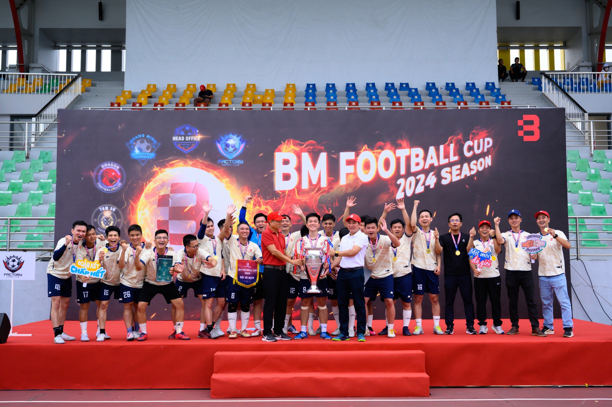 Những khoảnh khắc đáng nhớ trên sân cỏ BM Football Cup 2024